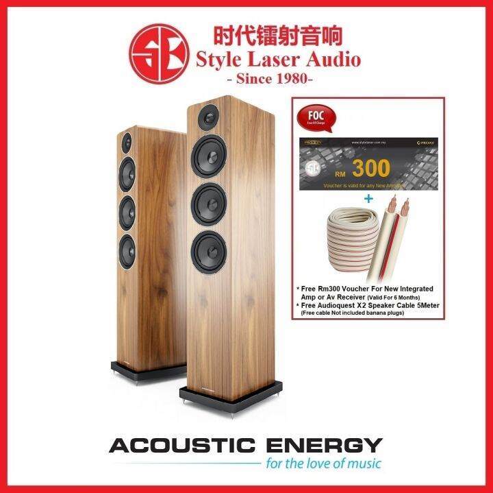 Acoustic Energy AE120 Floorstanding Speakers | Lazada