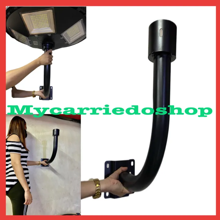 Curve Arm Pole Mount Pole Light Pole Wall Arm For Led UFO Solar Street ...