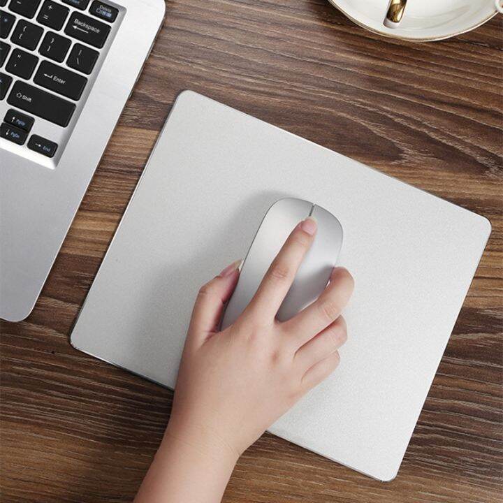 {KING TI}Aluminum Metal Mouse Pad Mat Matte Hard Thin Non Slip ...