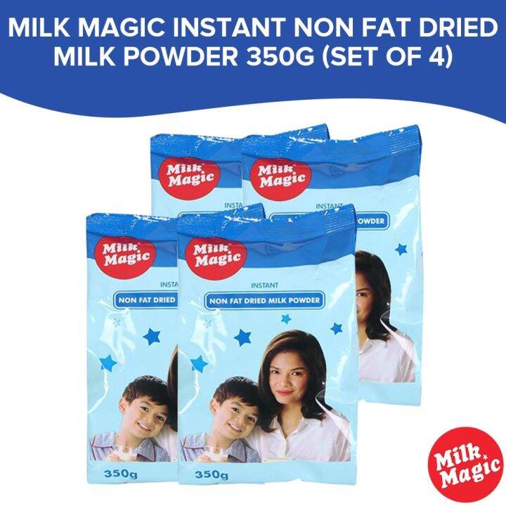 Milk Magic Instant Non Fat Dried Milk Powder 350g (Set of 4) - Healthy ...