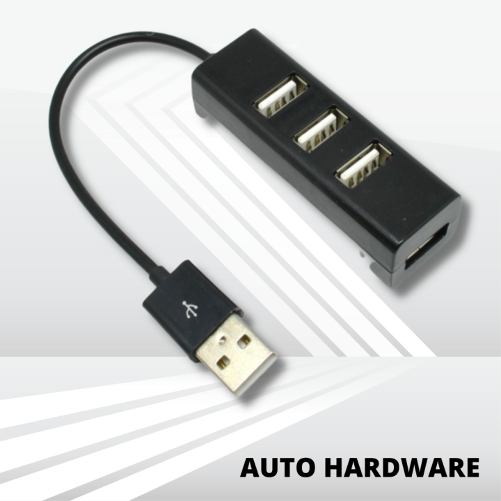 High Speed 4 Ports USB HUB 3.0 Adapter - 303 / Hub Port Output Converter Colokan Flashdisk Mouse ...