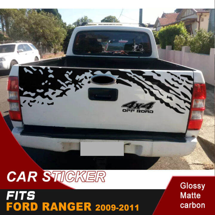 For DMAX 2015-2018 Or RANGER 2009-2019 Car Decals 1 Pcs Back Door 4x4 ...