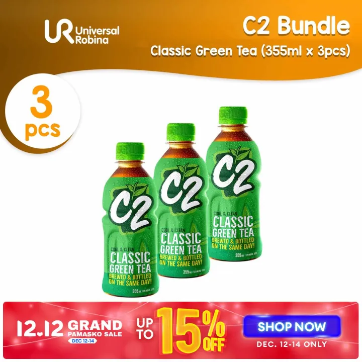 C2 Green Tea Plain (355ml) x 3 | Lazada PH