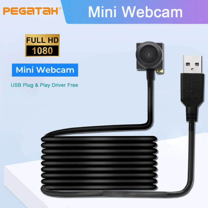 Full HD 1080P Webcam mini Camera Computer USB Camera With 3.7mm Lens ...