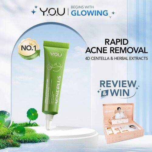YOU AcnePlus Triple Action Spot Care 15 gr | Lazada Indonesia
