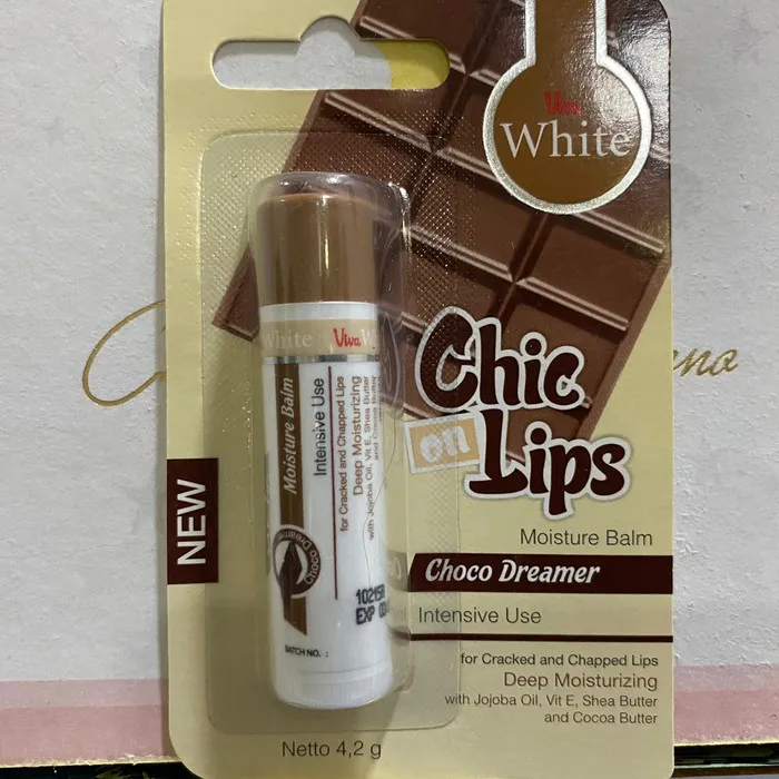 VIVA WHITE CHIC ON LIPS - VIVA LIP BALM - CHOCO DREAMER | Lazada Indonesia
