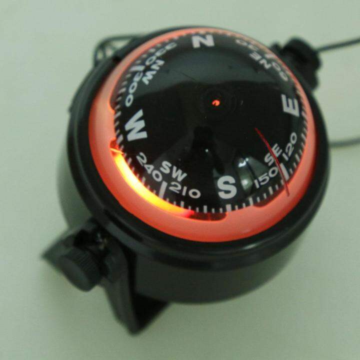 WDLight Compass Ball Digital Dial Marine Boat Navigation Car Camping ...