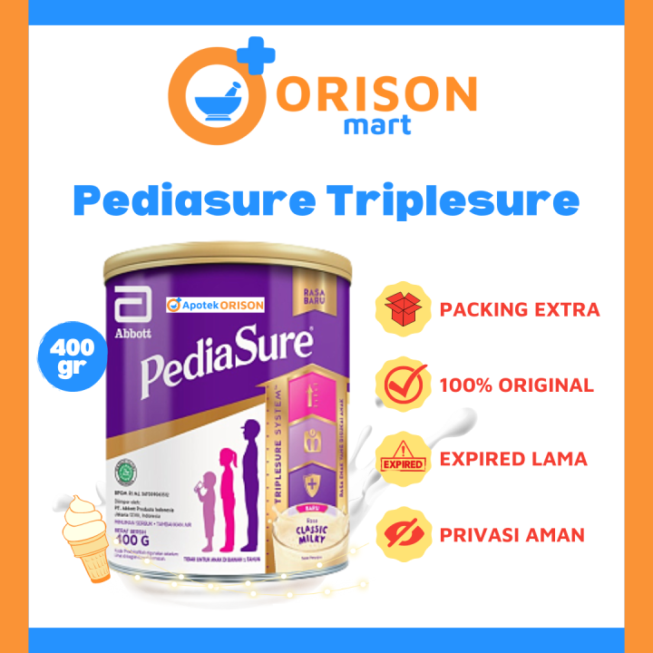 PEDIASURE CLASSIC MILKY 400GR | Lazada Indonesia