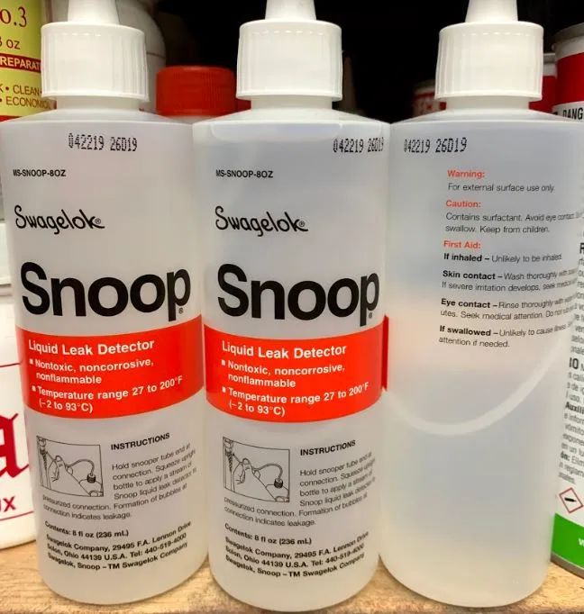 Swagelok® Snoop Liquid Leak Detectors 8 fl oz (236ml) | Lazada