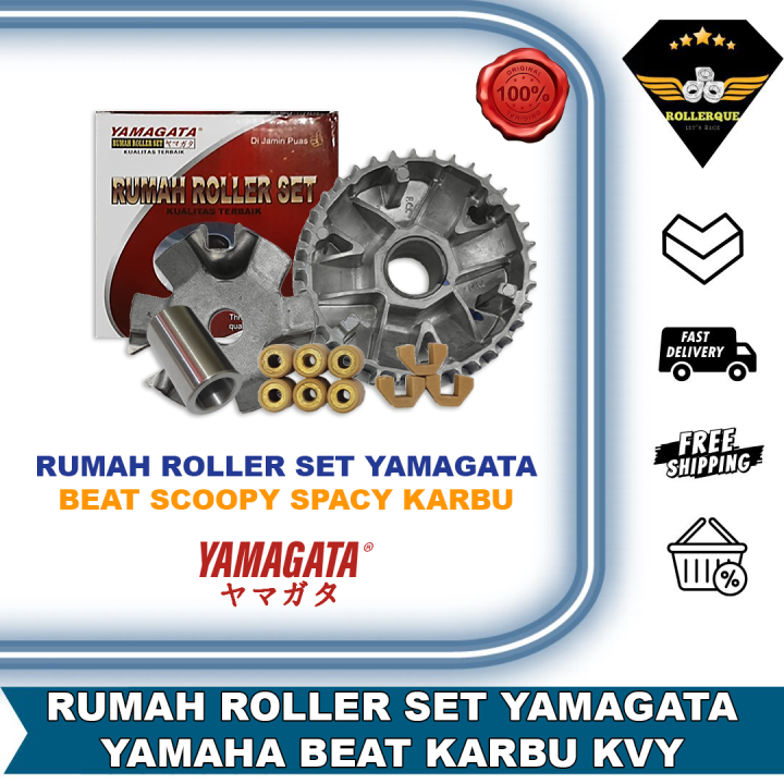 Rumah Roller Set Honda Beat Scoopy Spacy Karburator 110 KVY Yamagata ...