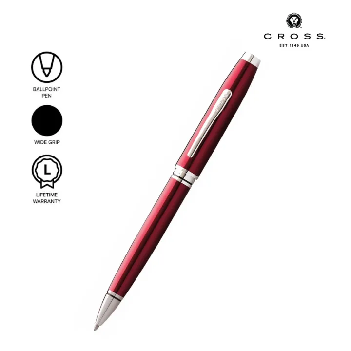Cross Pens Red Coventry Red Ballpoint Pen CAT0662-10 REGDISC | Lazada PH