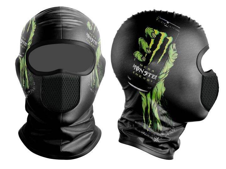MONSTER AND JOKER TONGUE MOTOR RIDING BALACLAVA safety gears for motor ...