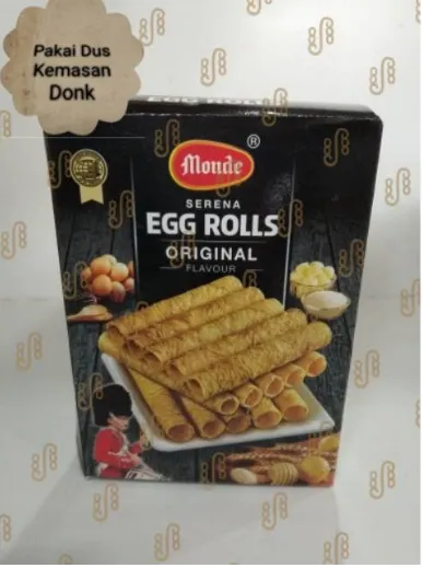 Monde Serena Egg Rolls Original Dus Kecil 70gr | Lazada Indonesia