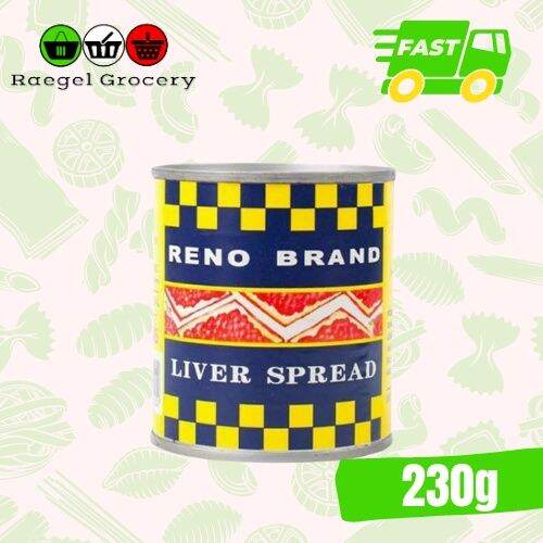 RENO Liver Spread 230g big can - wholesale available♡ | Lazada PH