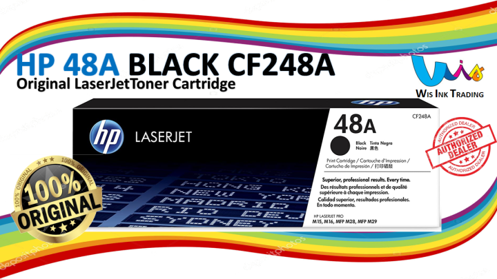 HP 48A Black CF248A Original LaserJet Toner Cartridge | Lazada PH