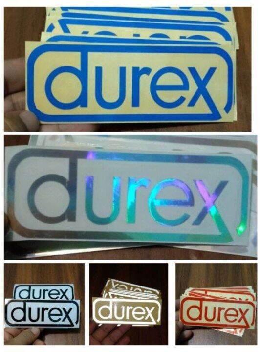 Stiker Body Motor Viral LOGO DUREX Unik Dan Keren 3d Stiker Decals ...