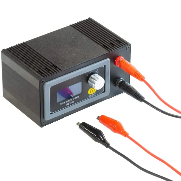 DC 6-30V To 0-36V 6A Variable Voltage Power Supply with Metal Case ...