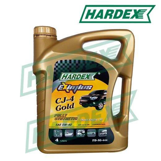 Hardex Eximius 5W-40 Fully Synthetic Diesel Engine Oil (4 Liter Gallon ...