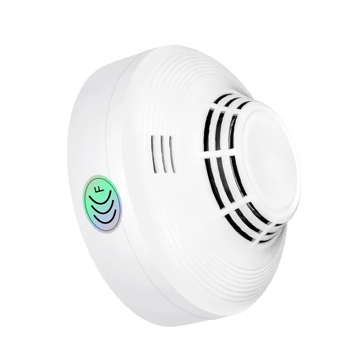 Intelligent wifi network smoke alarm home 3c certified mobile phone ...
