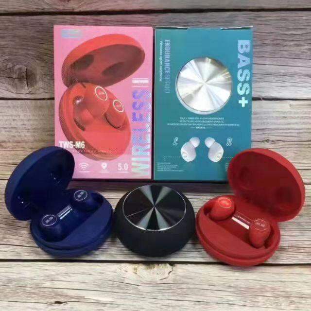 JBL M6 TWS Mini Wireless Bluetooth Earphone 5.0 Earbuds Stereo In-Ear ...