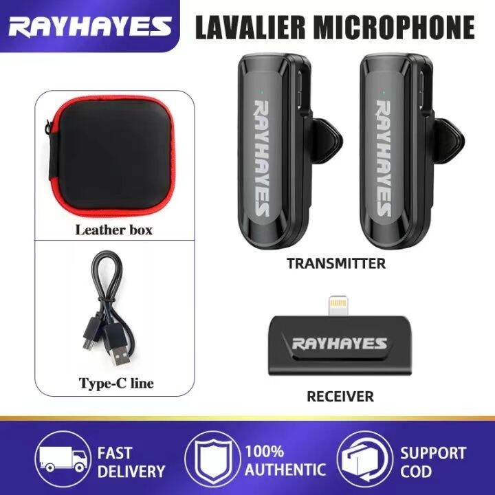 RAYHAYES Lapel Professional Wireless Microphone Original for Teaching ...