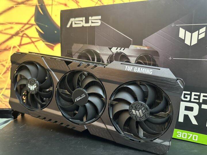 ASUS TUG GAMING RTX 3070/8GB ( ประกัน 15/11/25 ) | Lazada.co.th