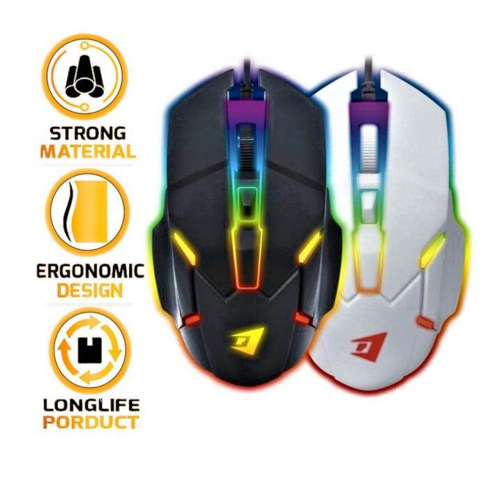 LPM - Mouse Gaming Jertech M300 Rocket RGB | Lazada Indonesia