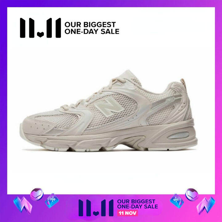 【100% Original】New Balance NB 530 Unisex Sneakers MR530AA1 Light Cream ...