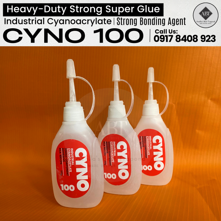 Cyno Glue #2 Adhesive 50g Cyanoacrylate Cyano 200cps Tarpaulin Glue for ...