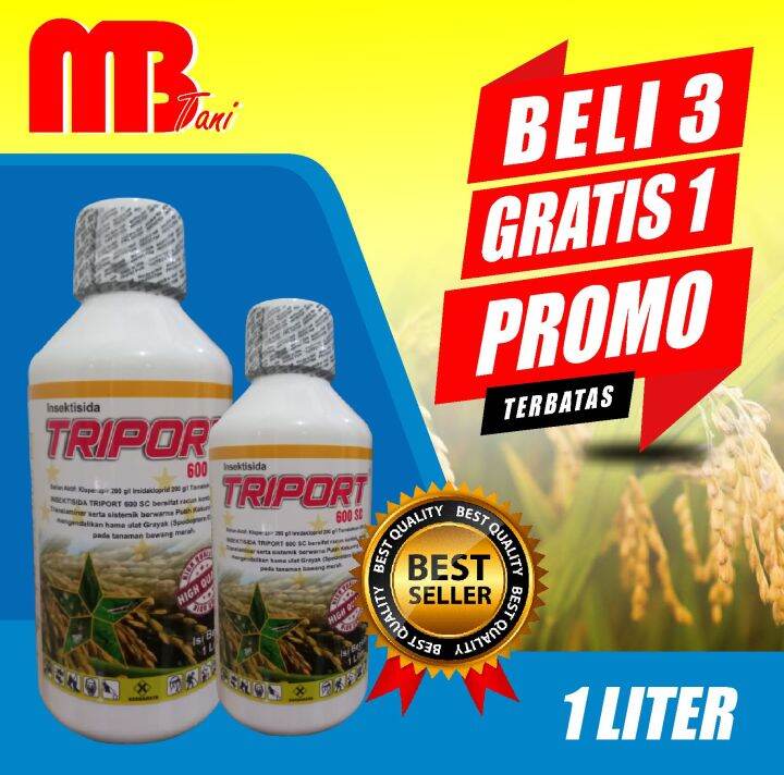 INSEKTISIDA TRIPORT 600 SC 1 LITER /250ML KLOPENAPIR IMIDAKLOPRID ...
