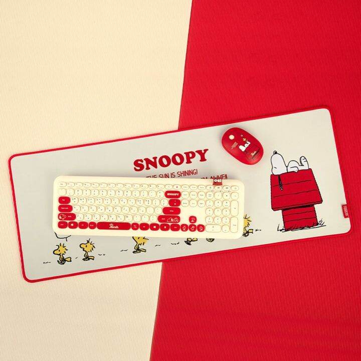 [COD][SNOOPY] SNOOPY Long Pad Desk Mouse Keyboard Pad | Lazada PH
