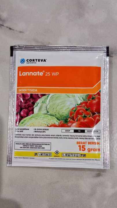 Insektisida LANNATE 25 WP Corteva Kemasan 15 Gram | Lazada Indonesia