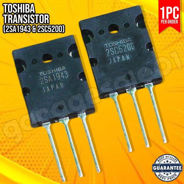 Yc ⚡COD Original Toshiba Transistor (2SA1943 2SC5200)⚡ | Lazada PH