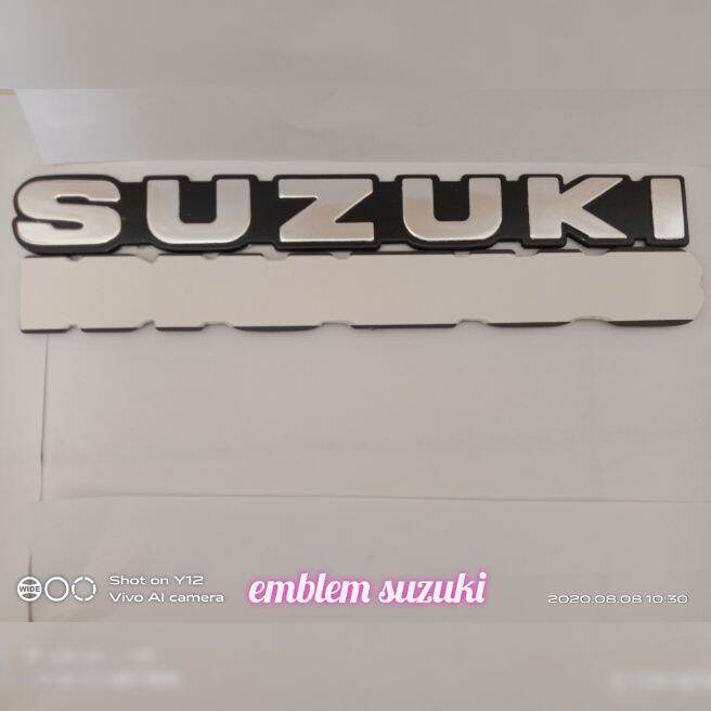logo / emblem tulisan SUZUKI | Lazada Indonesia