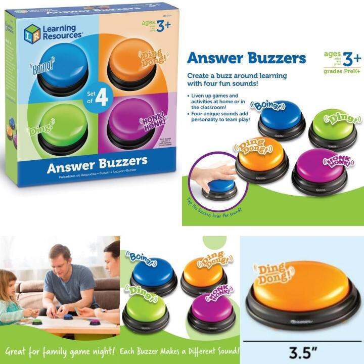 BN: Learning Resources Answer Buzzer Game Show and Classroom Buzzers ...