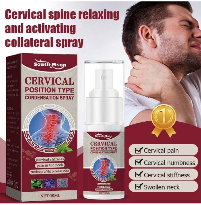 Cervical condensation spray pain relief cervical joints relief spray ...
