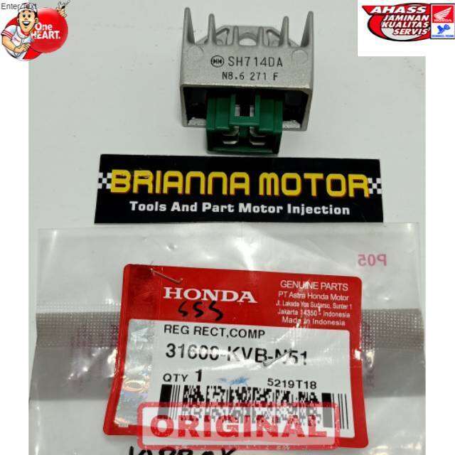 KIPROK - REGULATOR HONDA VARIO 110 KARBURATOR ORIGINAL HONDA KODE KVB ...