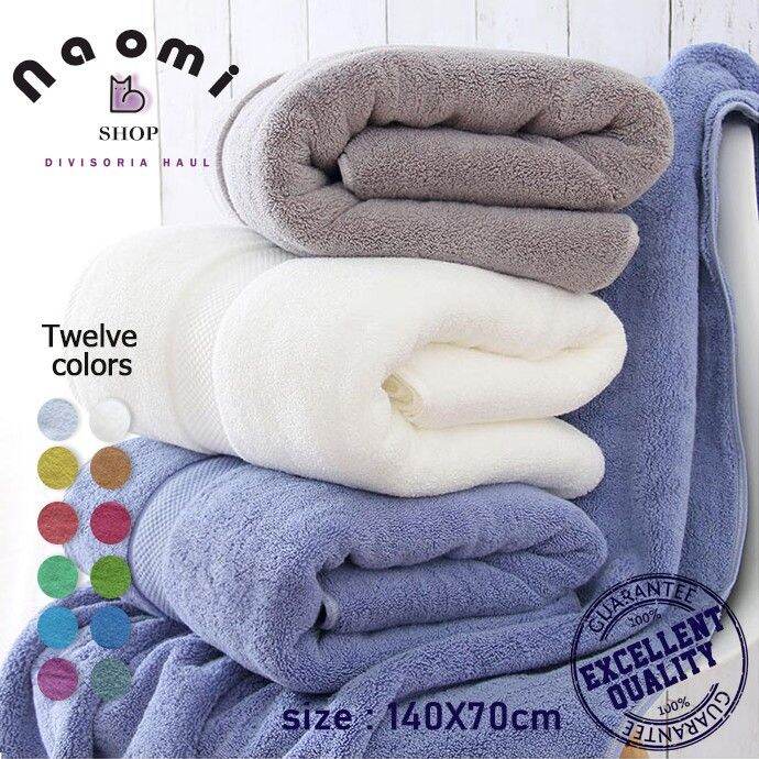 COD☑️1 Piece Plain Cannon Bath Towel (Tuwalya) | Lazada PH
