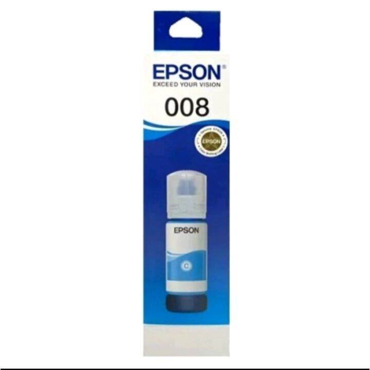 Epson 008 Genuine Ink Bottle (Cyan) | Lazada PH