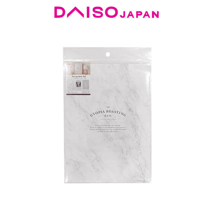 Daiso A4 Size Marble Wall Art Posters | Lazada PH