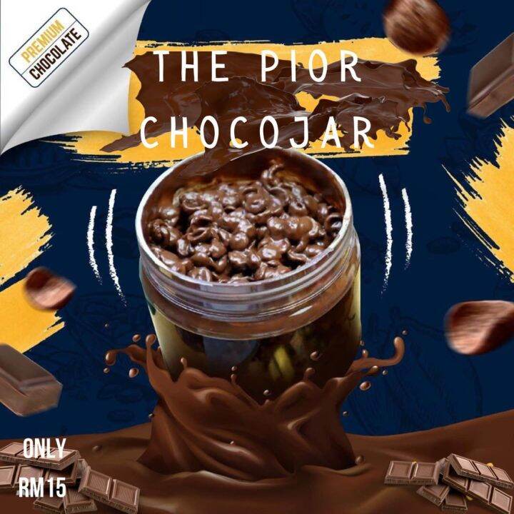 Chocolate Jar { Choco Jar } Jar Coklat | Crunchy Warning | Lazada