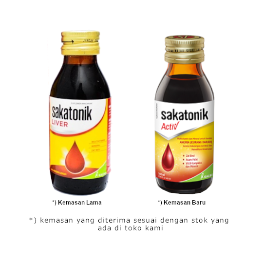 SAKATONIK AKTIV SIRUP 100ML PENAMBAH DARAH ANEMIA | Lazada Indonesia