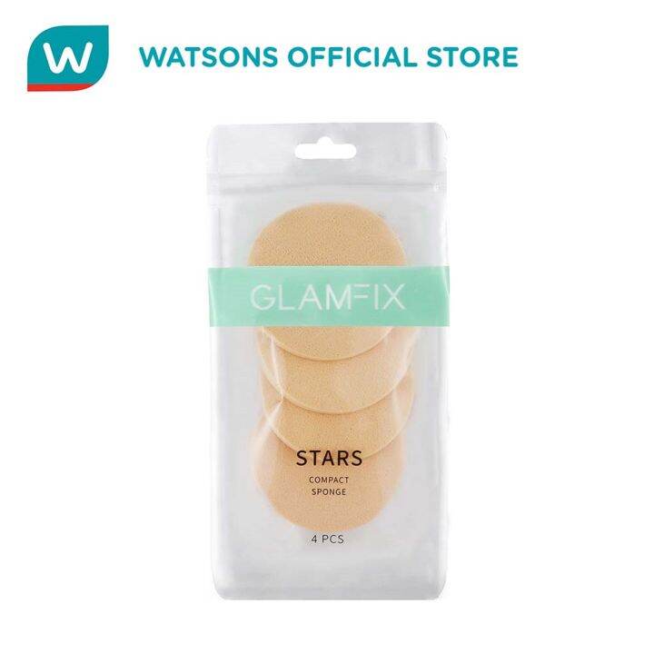 GLAMFIX Star Compact Sponge Circle 4pcs | Lazada PH