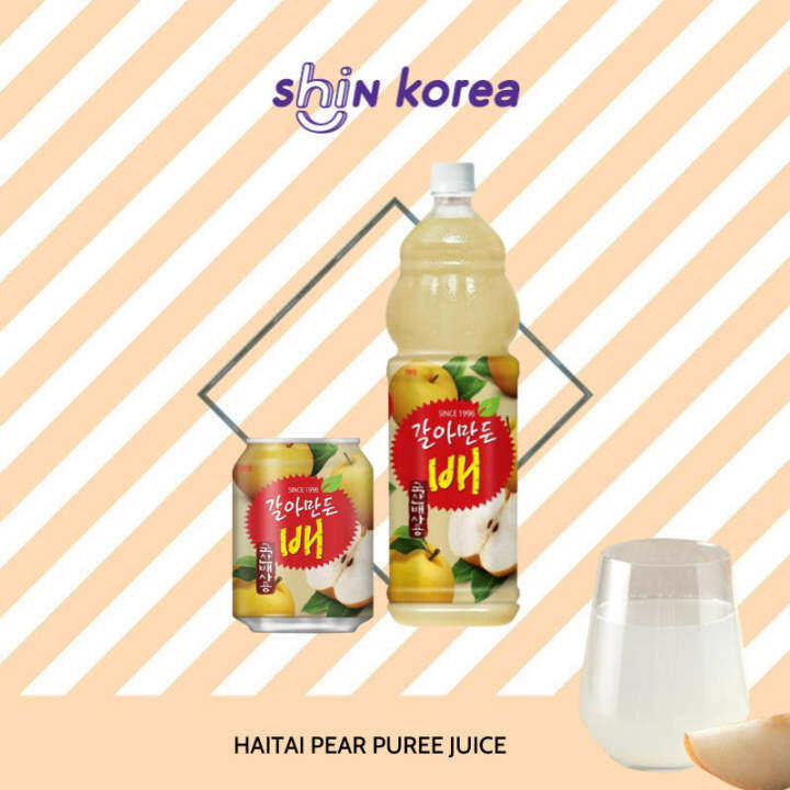 SHIN·KOREA Haitai Pear Puree Juice | Lazada