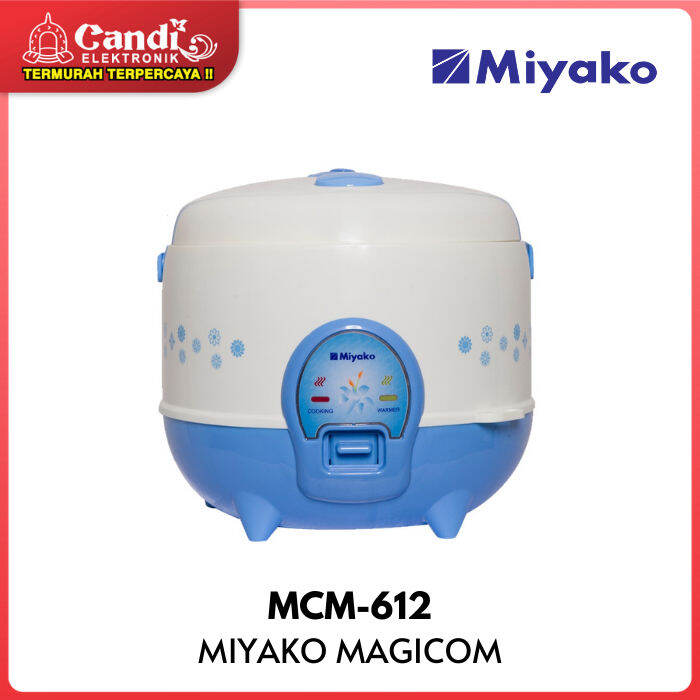MIYAKO Magicom Kapasitas 1,2 Liter Penanak Nasi MCM-612 | Lazada Indonesia