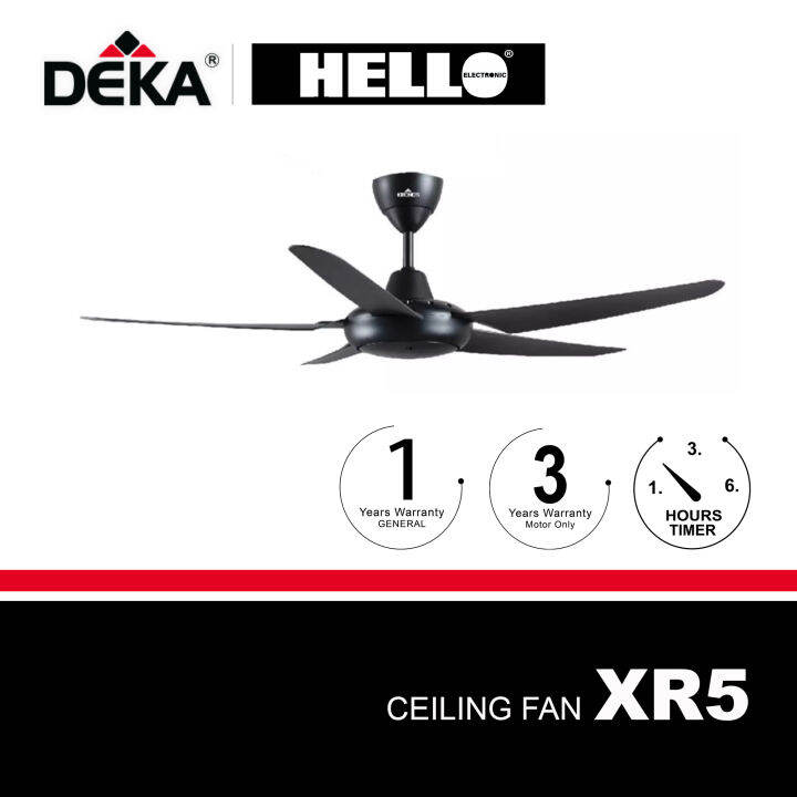 Deka Ceiling Fan XR5 | Lazada