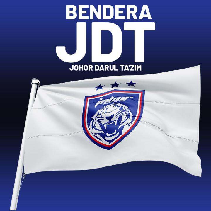 BENDERA JDT Johor Darul Ta'zim F.C. FLAG | Lazada