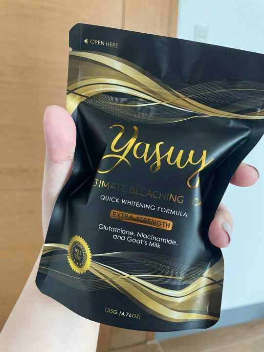 Yasuy Ultimate Bleaching Whitening Soap with Glutathione Niacinamide ...