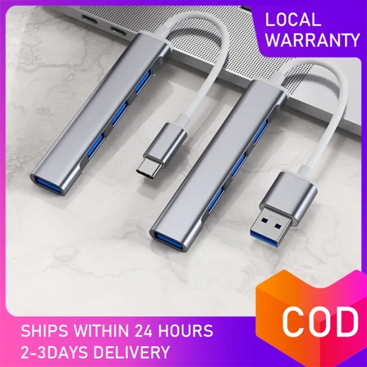 otg connector 3 in 1 type c usb hub extension for laptop usb port ...