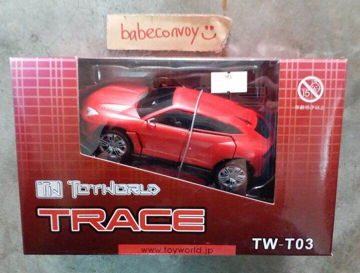 Toyworld Transformars TW-T03 Trace Throttlebot | Lazada